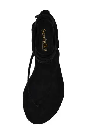 Seychelles Wander The World Ankle Strap Sandal - Black