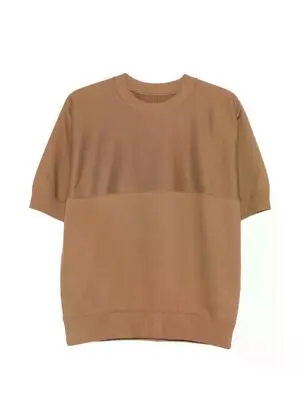 JIL SANDER Panelled Crew-neck T-shirt