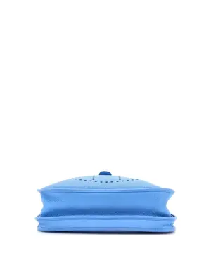 Hermès Gm Evelyne Bag Gen Iii Clemence - Blue