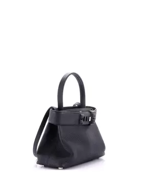 Hermès Medor Togo Handbag - Black