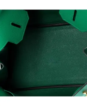 Hermès Birkin 30 Handbag - Vert Jade