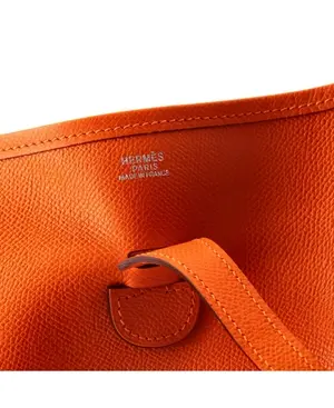 Hermès Pm Evelyne Bag Gen Ii Epsom - Orange