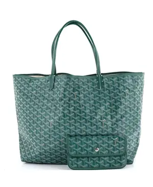 Goyard Gm Saint Louis Tote Coated Canvas