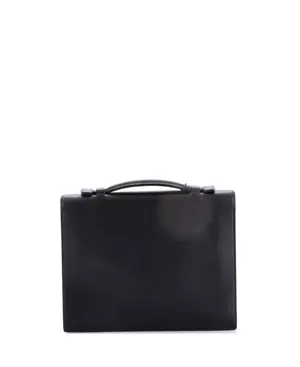 Hermès 27 Sac A Depeches Bag Ardennes - Black