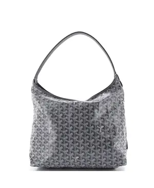 Goyard Boheme Hobo Coated Canvas - Gray