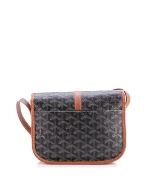 Goyard Pm Belvedere Ii Messenger Bag Coated Canvas - Brown