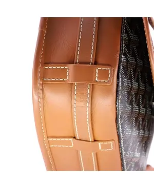 Goyard Pm Belvedere Ii Messenger Bag Coated Canvas - Brown