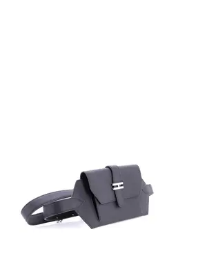 Hermès Elan Pocket 24 Belt Bag Swift - Black