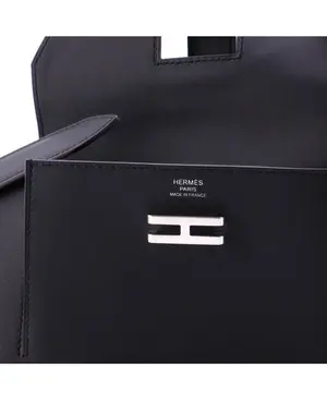 Hermès Elan Pocket 24 Belt Bag Swift - Black