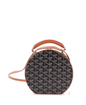 Goyard Alto Hatbox Bag Coated Canvas - Brown