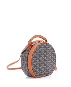 Goyard Alto Hatbox Bag Coated Canvas - Brown