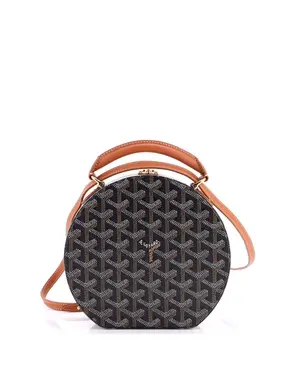 Goyard Alto Hatbox Bag Coated Canvas - Brown