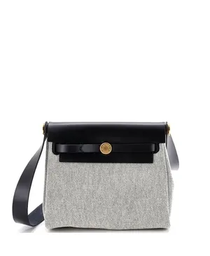 Hermès 20 Herbag Zip - Black