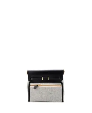 Hermès 20 Herbag Zip - Black