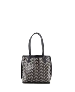 Goyard Anjou Reversible Tote Coated Canvas - Black