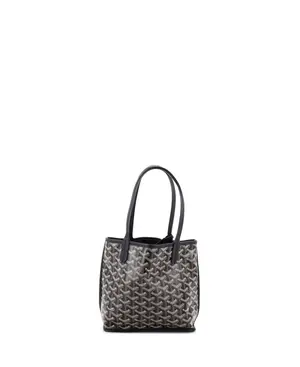 Goyard Anjou Reversible Tote Coated Canvas - Black