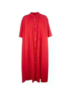 Paul Smith Button-down Midi Dress - Red
