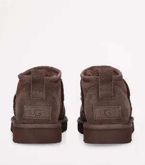 UGG Suede Classic Ultra Mini Boots - Brown