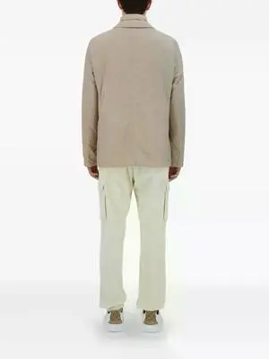 Herno Quilted Single-breasted Blazer