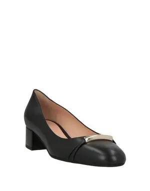 Bally Leather Pumps With Appliqués
