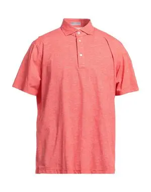 GHIRARDELLI Polo Shirt Light Size Nylon, Elastane - Red