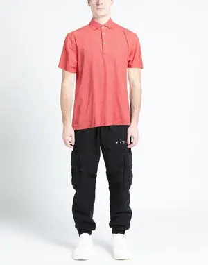 GHIRARDELLI Polo Shirt Light Size Nylon, Elastane - Red