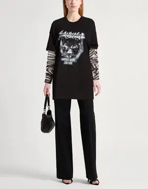 Versace Printed Long Sleeve T-shirt