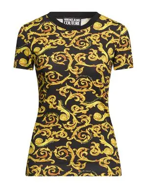 Versace Printed Jersey T-shirt - Black
