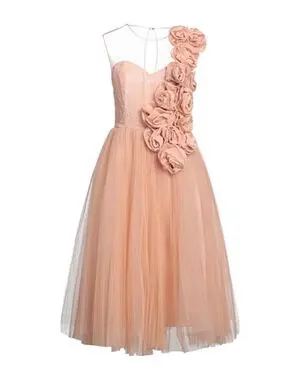 Elisabetta Franchi Flared Midi Dress - Blush