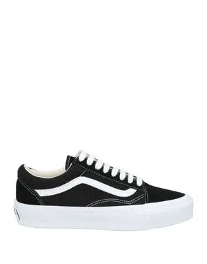 VANS Leather And Textile Sneakers - Black