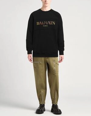 Balmain Sweatshirt In Cotton And Elastane