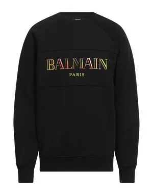 Balmain Sweatshirt In Cotton And Elastane