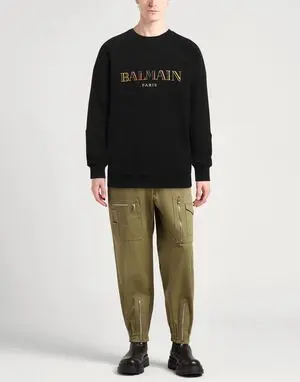 Balmain Sweatshirt In Cotton And Elastane