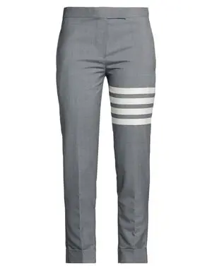 Thom Browne Tapered Cool Wool Pants - Grey
