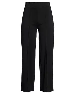 SEMICOUTURE Wide-leg Viscose And Polyamide Stretch Jersey Pants - Black