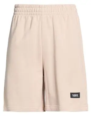 SHOE Athletic French Terry Shorts - Beige