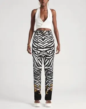 Versace Straight-leg Zebra-print Pants
