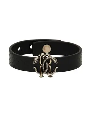 Roberto Cavalli Leather Bracelet