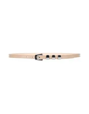 By Far Cow Leather Skinny Belt