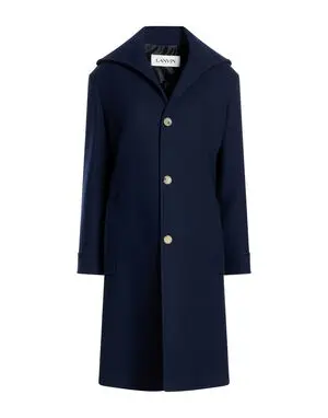 LANVIN Single-breasted Virgin Wool & Cashmere Coat