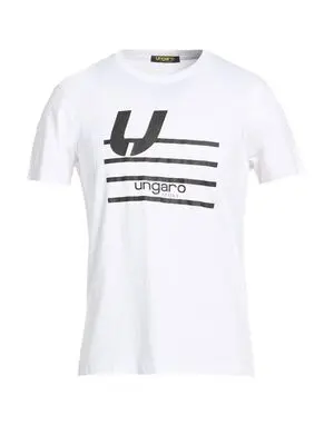 UNGARO T-shirt Size Cotton - White