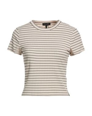 Rag & Bone Striped Ribbed Jersey Crewneck T-shirt
