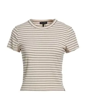 Rag & Bone Striped Ribbed Jersey Crewneck T-shirt