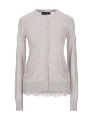 Dolce & Gabbana Cardigan Size Silk, Cotton, Viscose - Grey