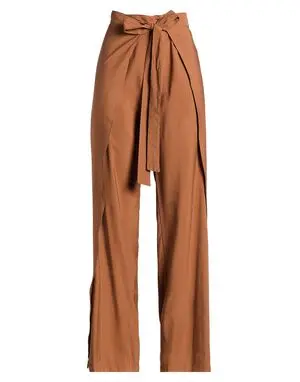 Liu Jo High Waisted Wide Leg Pants With Tie Detail