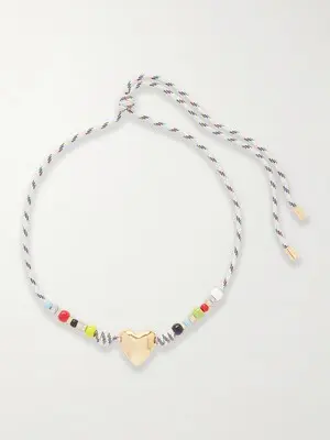 MARTHA CALVO Amor Wrap Beaded Necklace - Multi