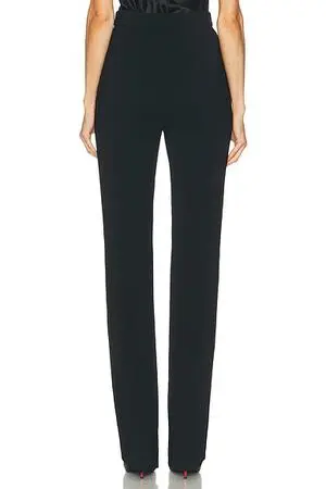 Valentino Garavani Double Crepe Stretch Tailored Full Length Pant