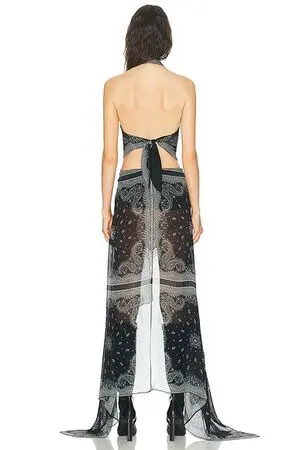 HAELO Split Bandana Dress