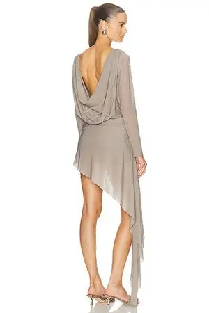 MAYGEL CORONEL Lumbre Dress - Arcilla