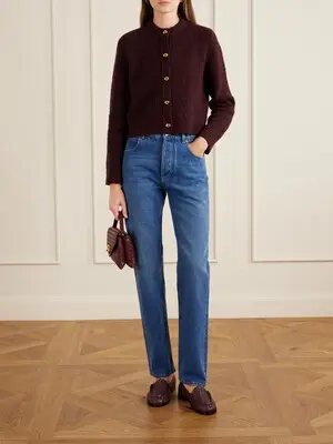 Bottega Veneta Silenzio Intrecciato Leather Loafers